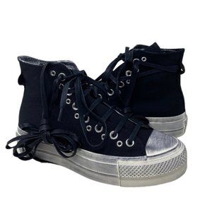 Converse | Shoes | Converse Chuck Taylor Lift Platform Punk Black ...